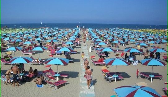 Playas de Rimini: fotos. Las mejores playas de arena en Rimini (Italia)
