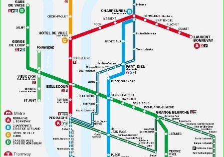 Metro Lyon: diagrama, descripción, foto. Mapa del metro de Lyon