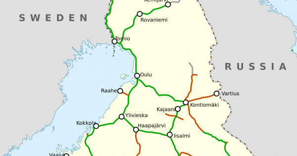 Suomen rautatiet - kartta, sivusto, valokuva