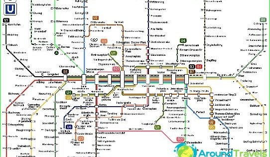 Métro de Munich: schéma, description, photo. Plan du métro de Munich