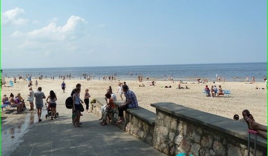 Jūrmalas pludmales: foto, video. Labākās smilšainās pludmales Jūrmalā ...