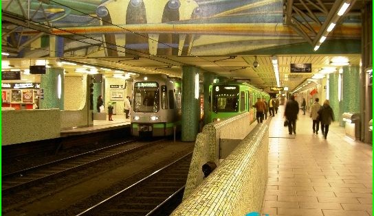 Metro de Dusseldorf: diagrama, descripción, foto. Mapa del metro de ...