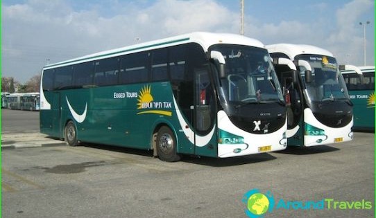 Excursiones en bus a Israel. El costo de los recorridos en autobús en ...