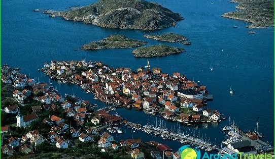 Îles de Suède: photo. Les îles populaires de Suède
