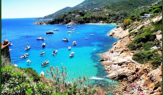 Mar Tirreno - mapa, foto. Costa del Tirreno