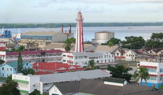 Capital de Guyana: mapa, foto. ¿Cuál es la capital en Guyana?